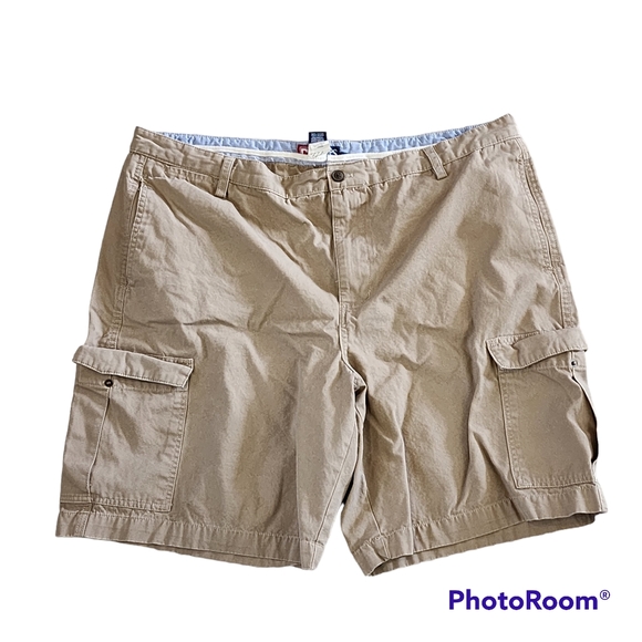 Chaps | Shorts | Mens Chaps Khaki Cargo Shorts Size 42 | Poshmark